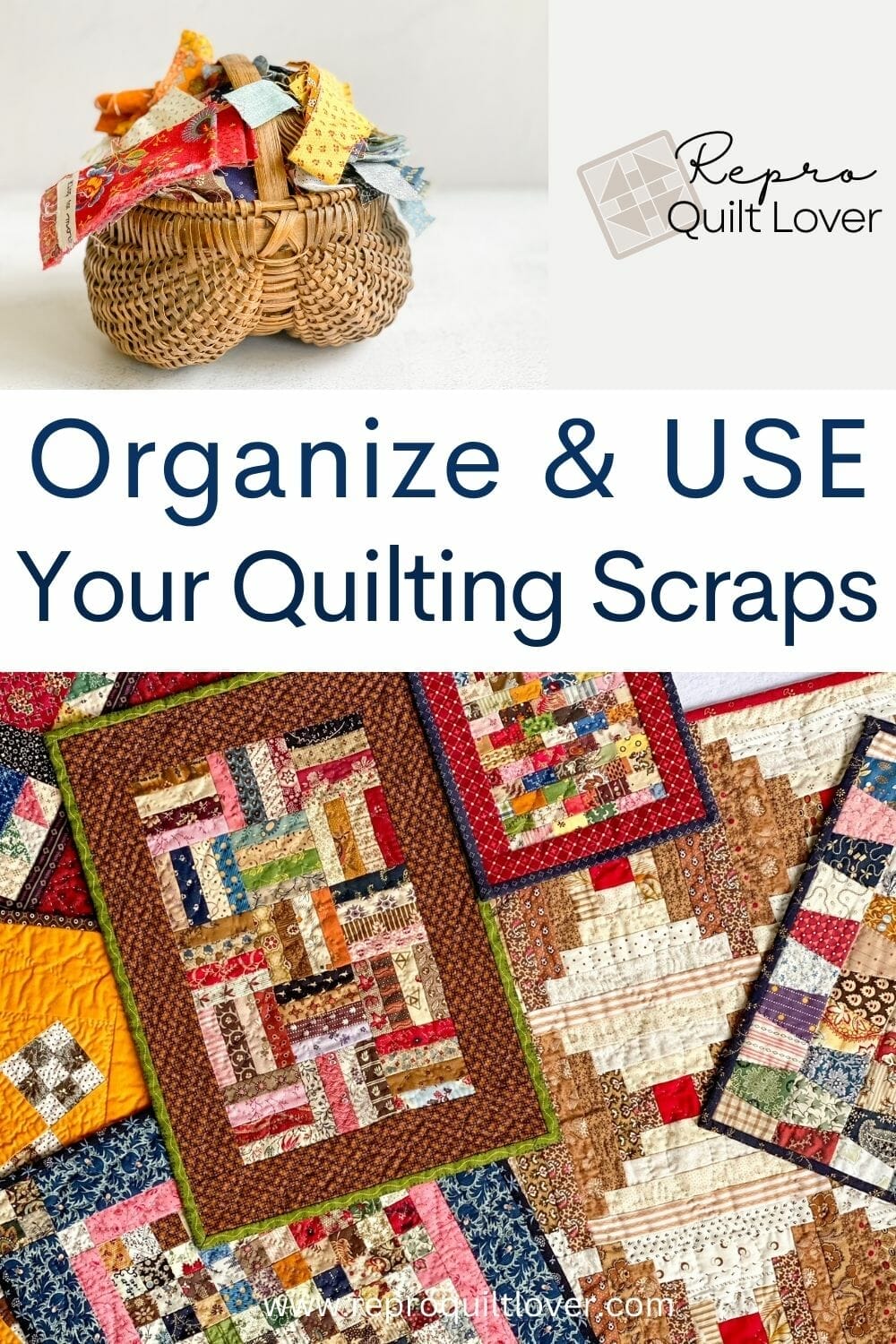 10 Top Tips for Organizing your Fabric for Scrap Quilting